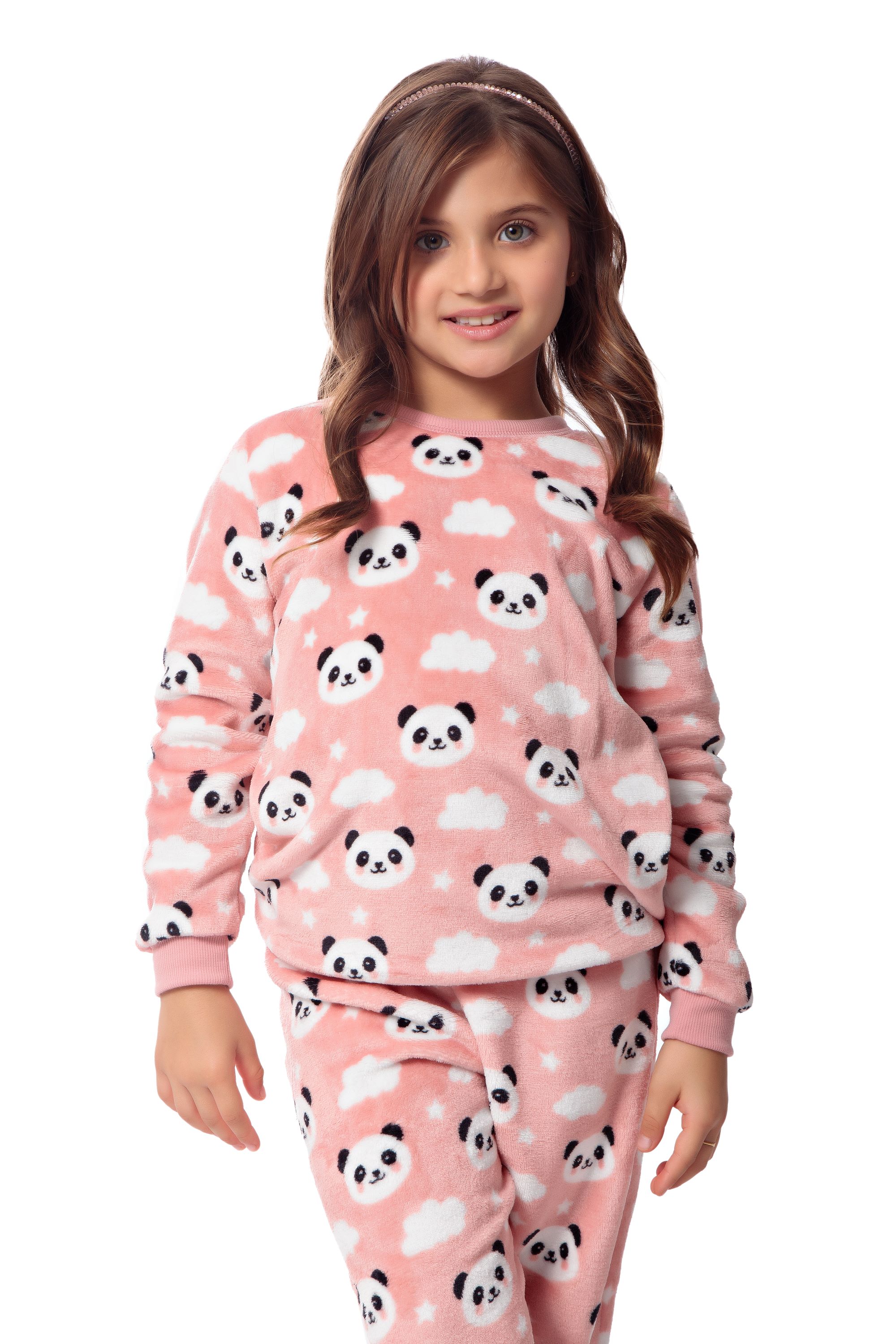 Pijama Infantil Pelúcia | Divina Noite Sleepwear